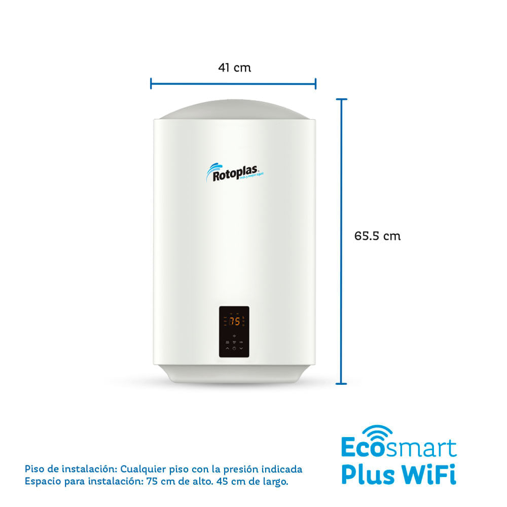 Terma Rotoplas de acumulación Ecosmart Wifi 50L | Compara precios con ...
